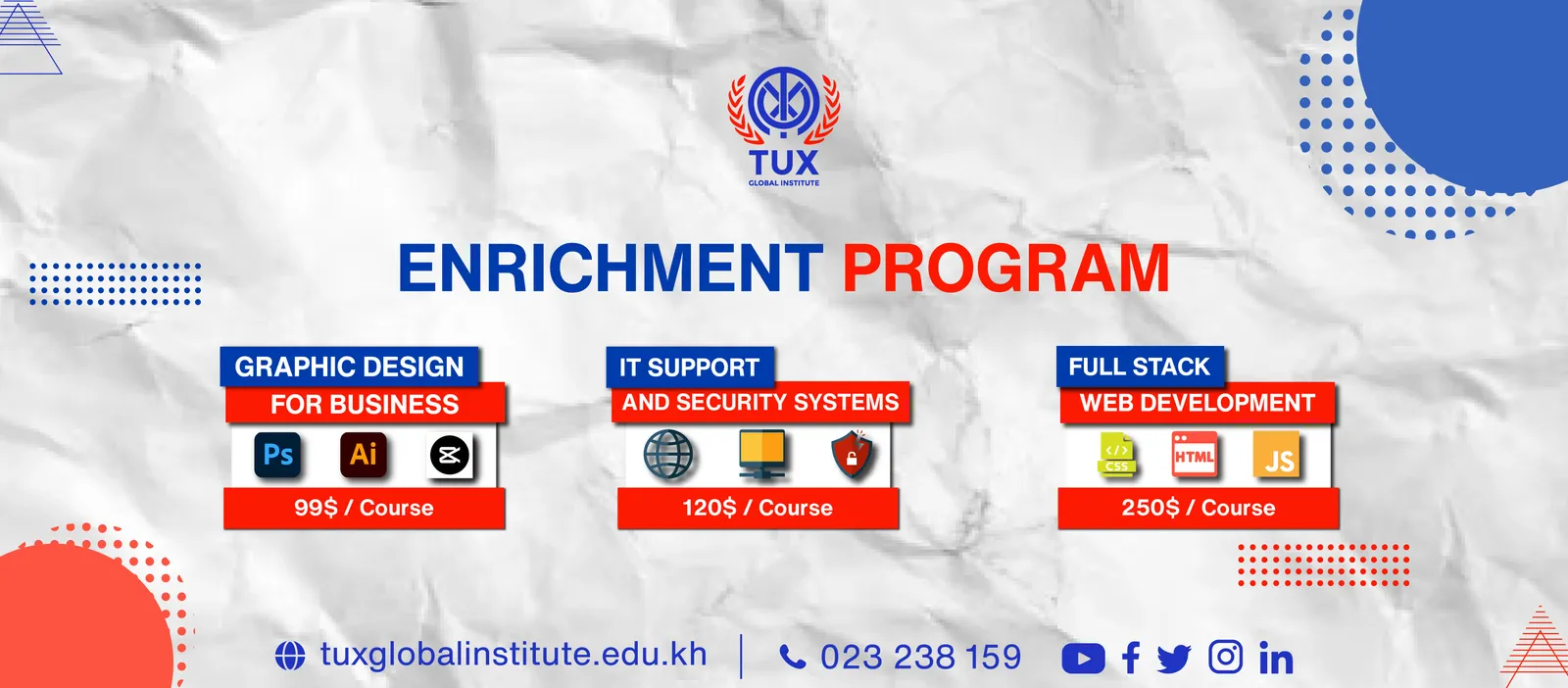 Enrichment Program - TUX Global Institute